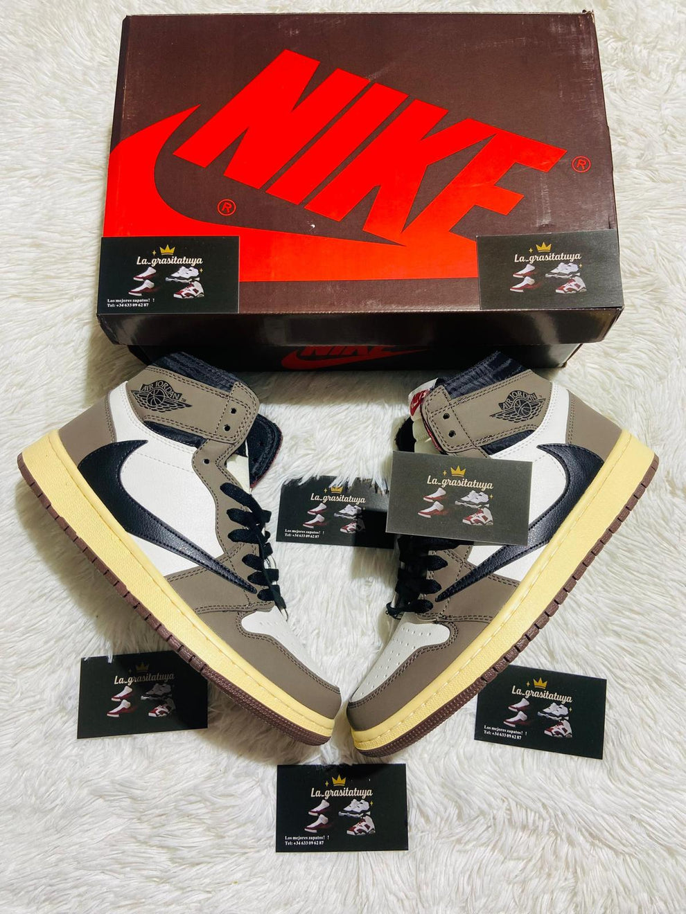 Air Jordan 1 Retro High OG SP Travis Scott Mocha – LA_GRASITATUYA